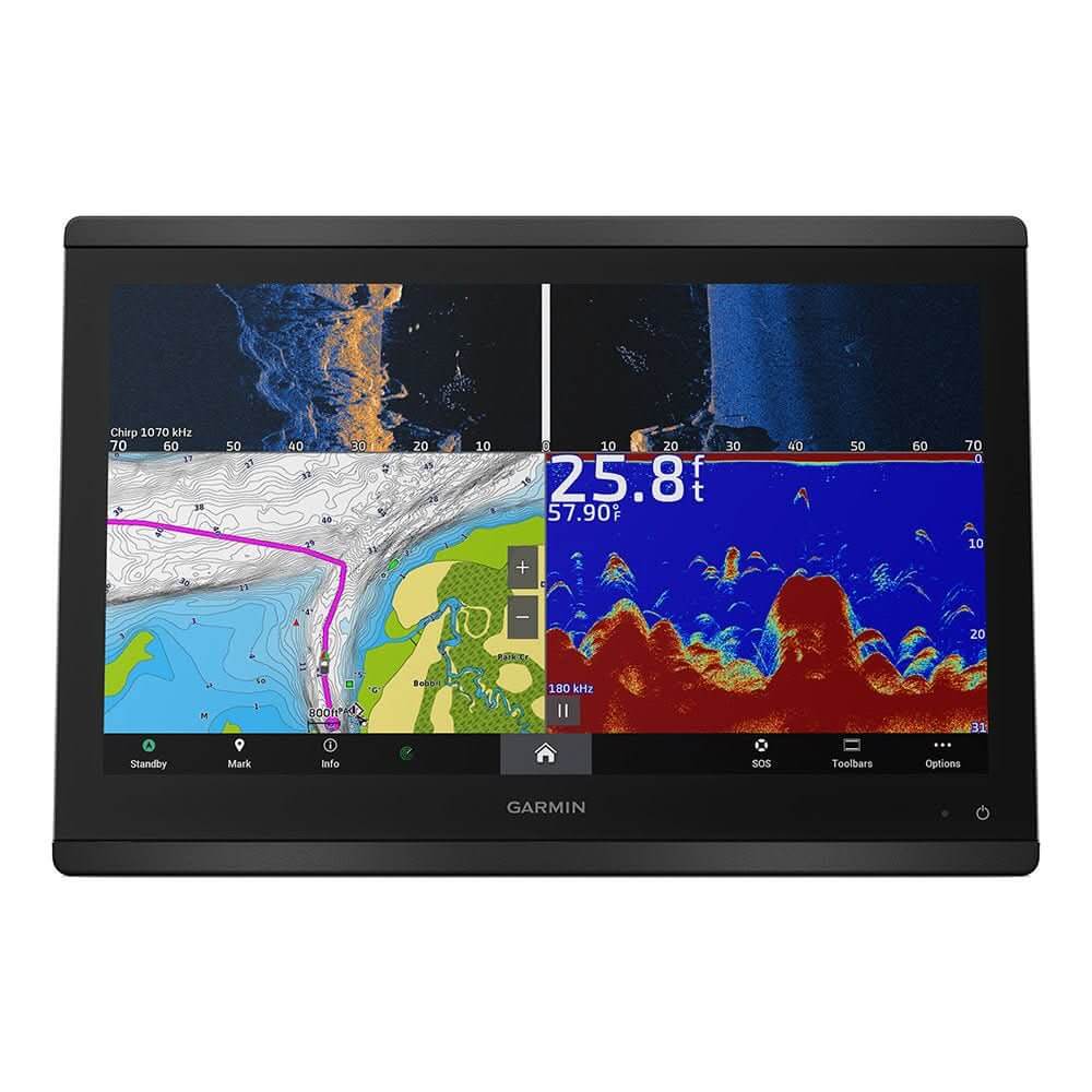 Garmin GPSMAP 8616xsv Combo GPS and Fishfinder GN+ with HD IPS Touchsc ...