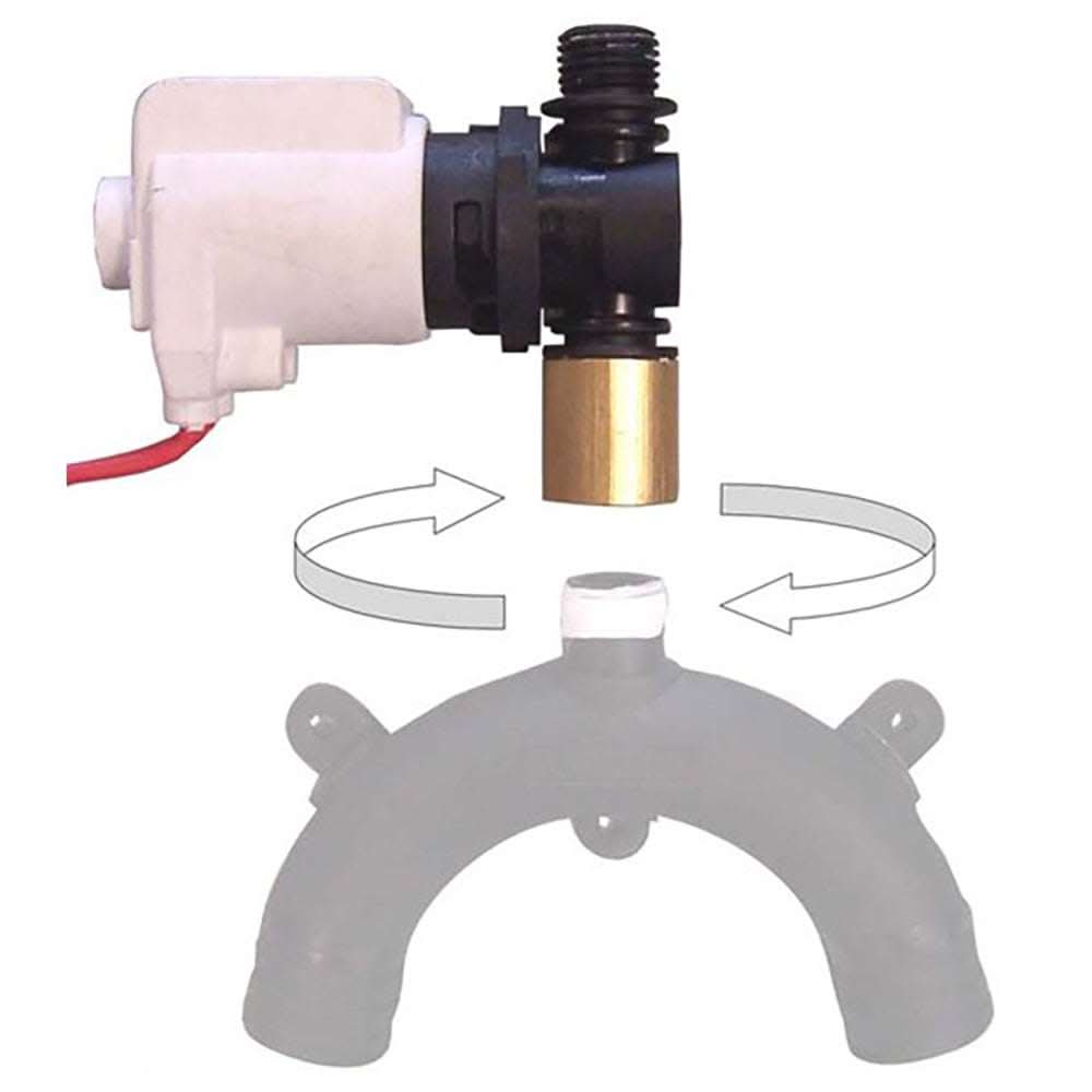 Vented Loop Solenoid Valve for 37010 Series Toilet Genuine Jabsco Part ...